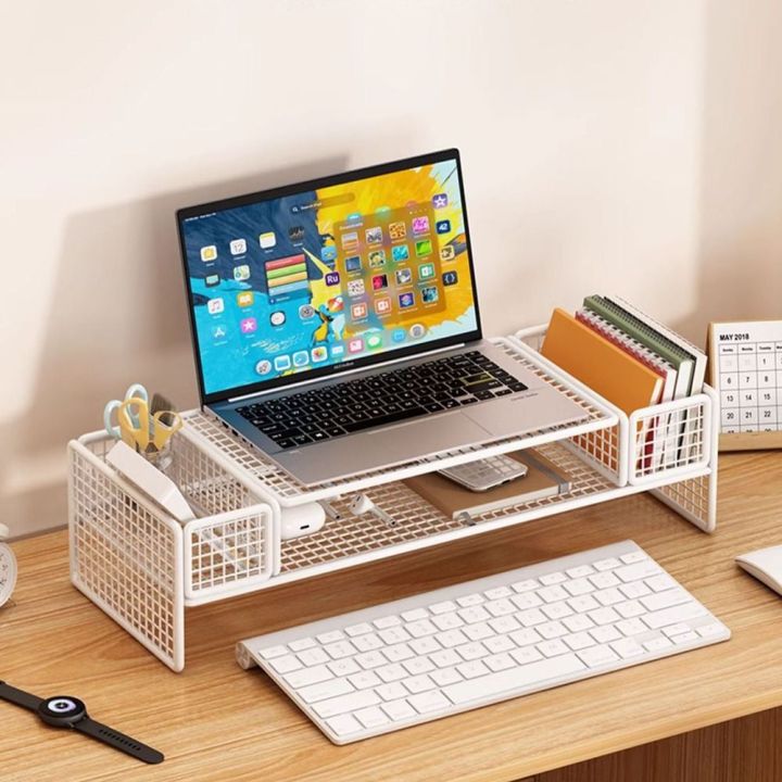 ZZJUT Rust-proof Laptop Storage Rack Durable Space Saving Computer ...