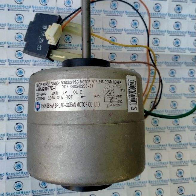 มอเตอร์คอยล์เย็นแอร์ LG/Motor Assembly AC Indoor/Part No:4681A20067M ...