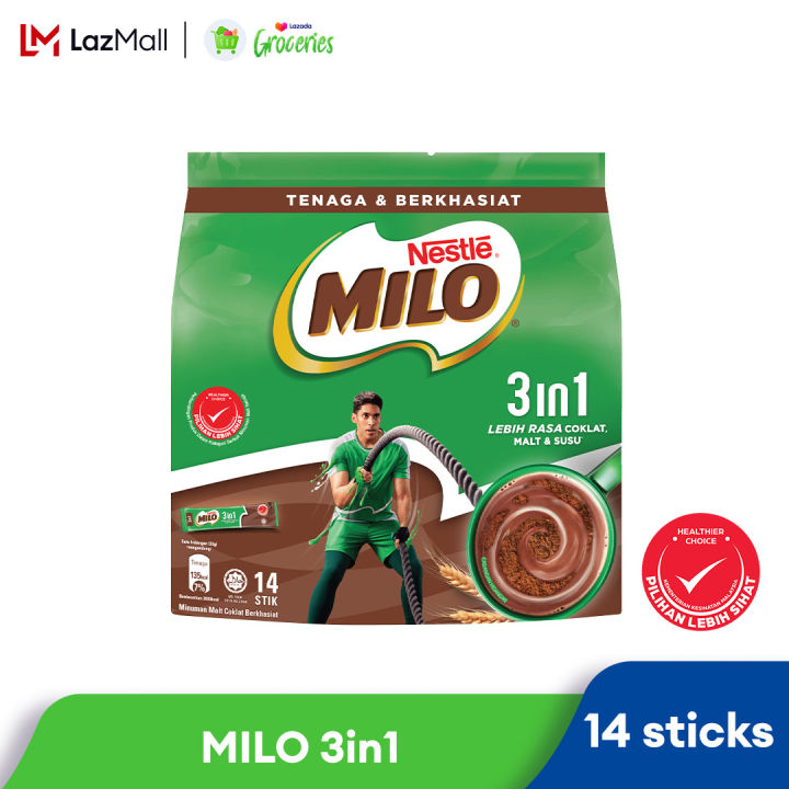 MILO 3in1 ACT-GO HCL 2.0 14 x 33g | Lazada