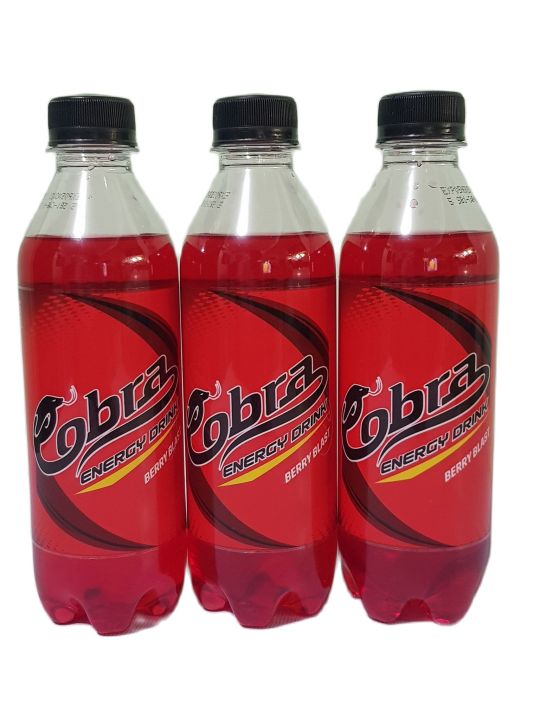 COBRA ENERGY DRINK - Berry Blast (pack of 6 bottles x 350 ml) | Lazada PH
