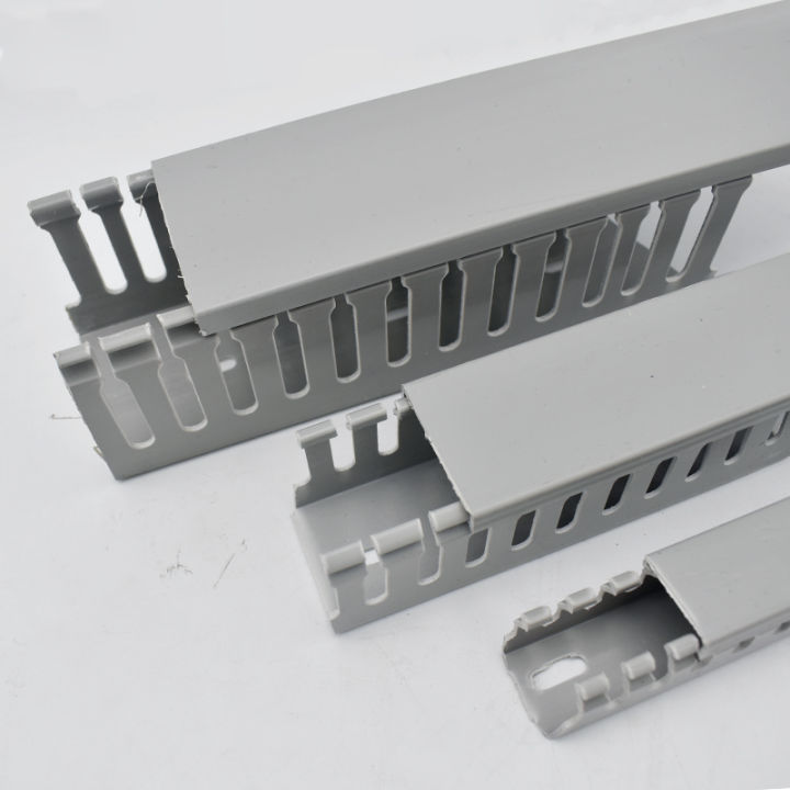 PVC trunking plastic trunking distribution box wiring trunking control ...