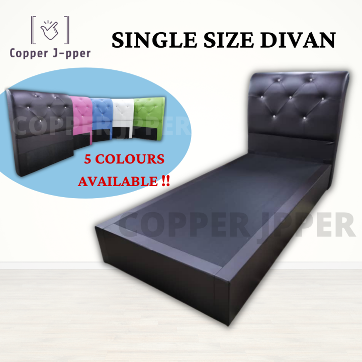 Divan Single Bed Frame Bed Base Katil Single Bed Murah Furniture Single Bed Frame Divan katil ...