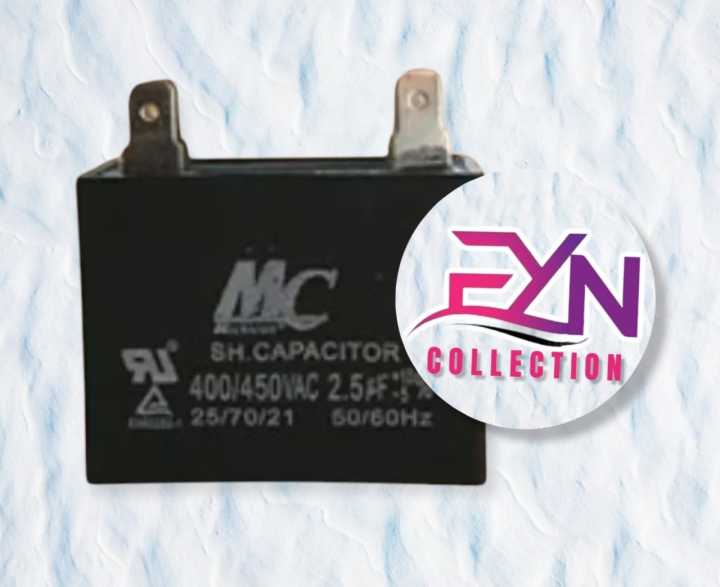 Kapasitor capacitor fan AC 2.5 UF Kapasitor kotak 4 kaki | Lazada Indonesia