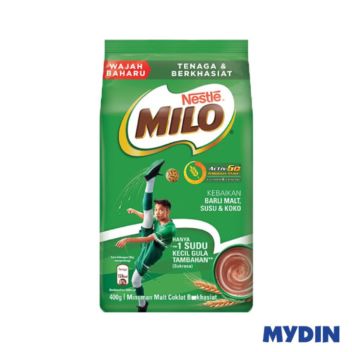Nestle Milo Active Chocolate Malt Drink (400g) | Lazada