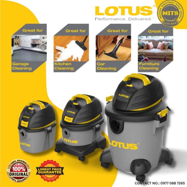 LOTUS 4L 20L Wet and Dry Vacuum Cleaner / Blower (20L) | Lazada PH