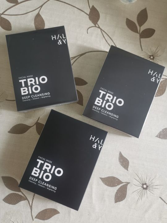 Trio Bio Deep Cleansing Facial Mask(吸尘机面膜) 一次就看到效果 | Lazada
