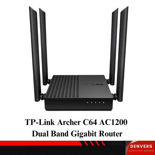 TP-Link Archer C64 AC1200 Wireless MU-MIMO Wi-Fi Router | Lazada PH