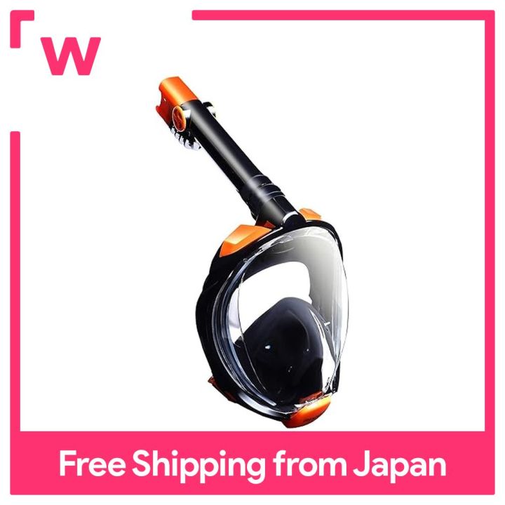 PIVOT GEAR Full Face Snorkel Mask Adult Snorkel Set Adult Snorkel Mask ...