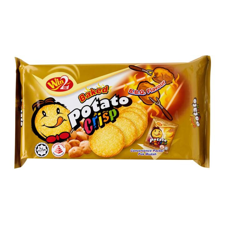 Win2 Potato Crisp Cracker BBQ Flavour 120G | Lazada Singapore