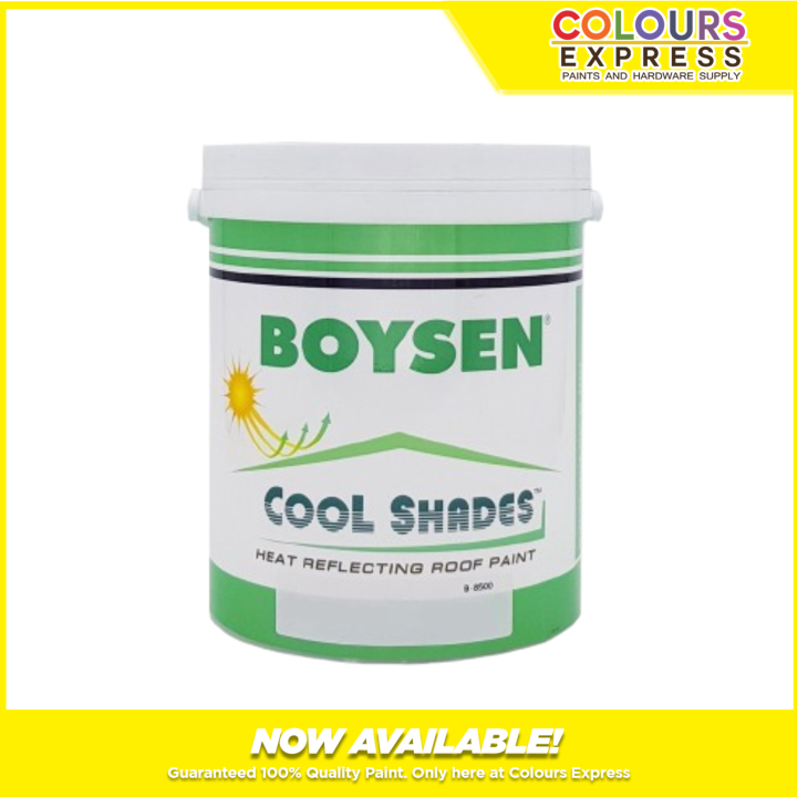 Boysen Cool Shades Roof Paint - 4L ( 7 Colors Available ) | Lazada PH