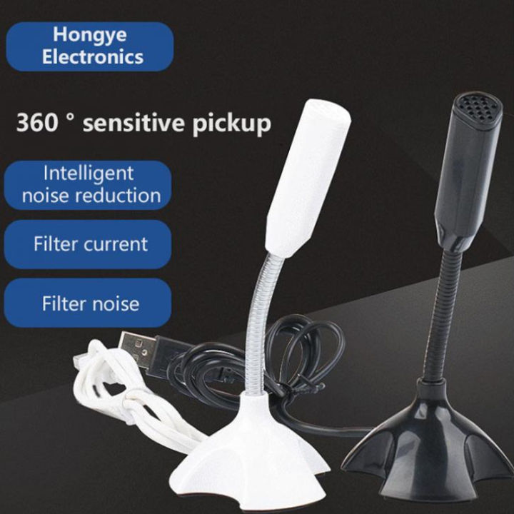 Adjustable USB Microphone For Laptop Mac Desktop PC Recording Studio ...