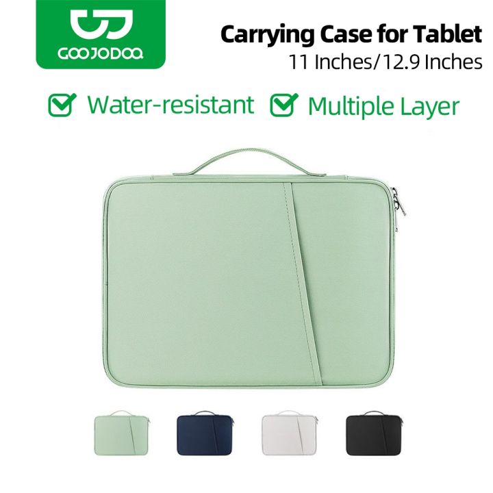 GOOJODOQ for iPad bag tablet bag computer bag liner bag portable ...