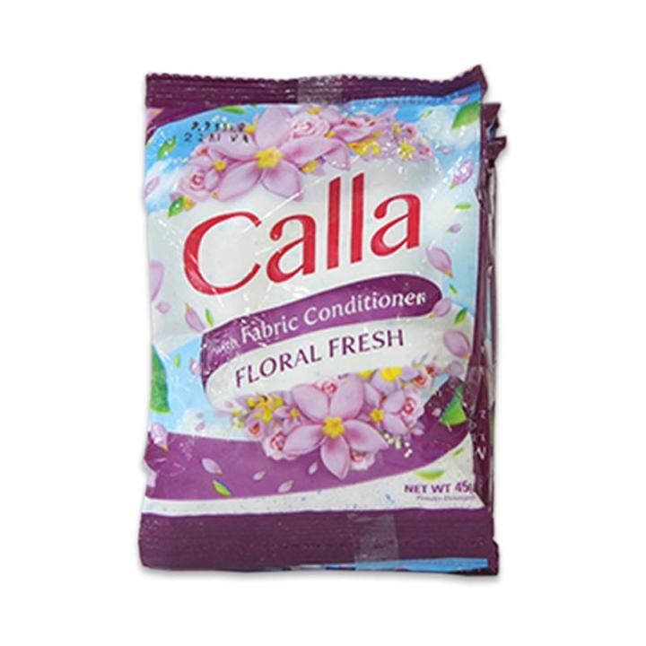 Calla Laundry Detergent Powder Floral Fresh 45g x 6s | Lazada PH