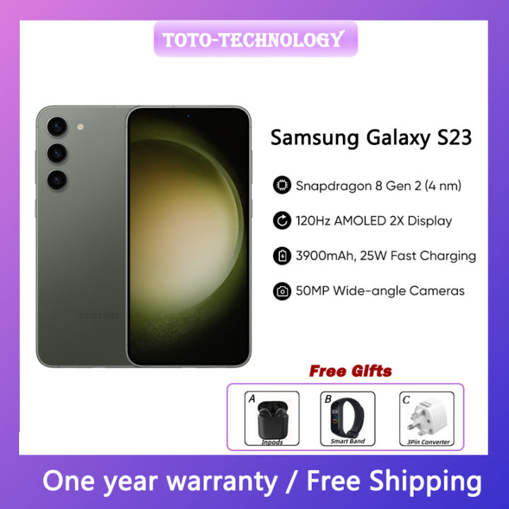 【Pre Order】Samsung Galaxy S23 5G Smartphone | 8GB + 128GB / 8GB RAM ...