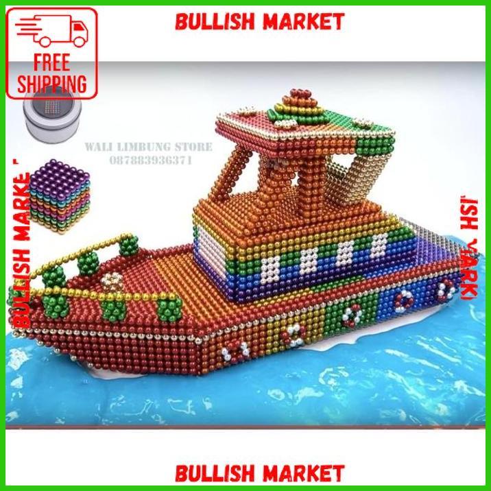 5Mm Magnetic Ball Multicolor 216 5Mm / Mainan Bola Magnet Warna 5Mm ...