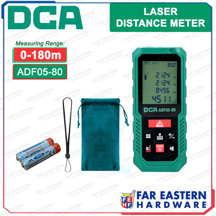 DCA Laser Distance Meter Measurer 80m | Rangefinder ADF05-80 | Lazada PH