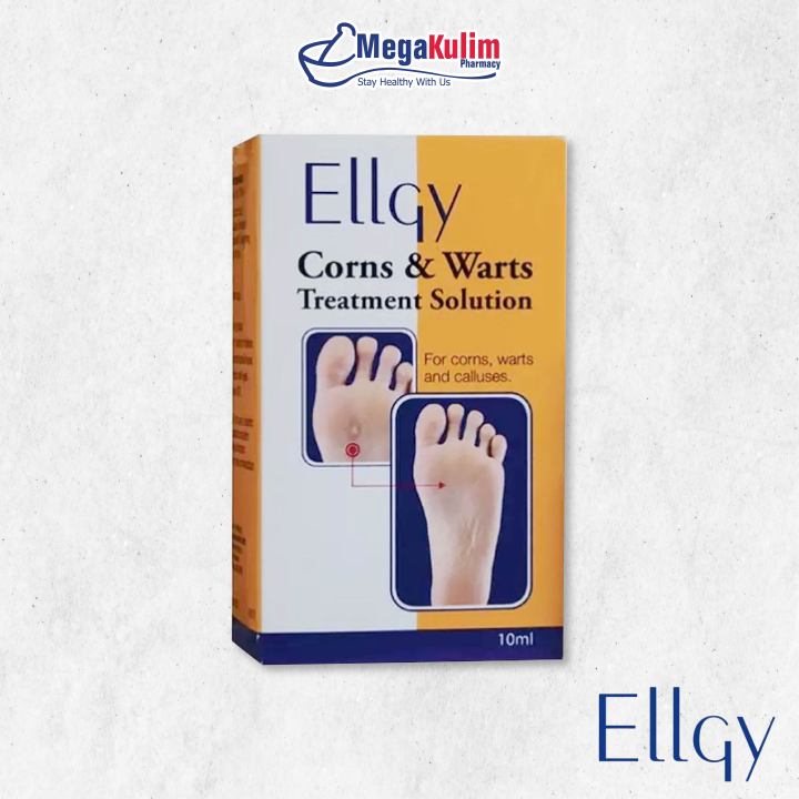 Ellgy Corns & Warts Treatment Solution Lotion 10mL | Lazada
