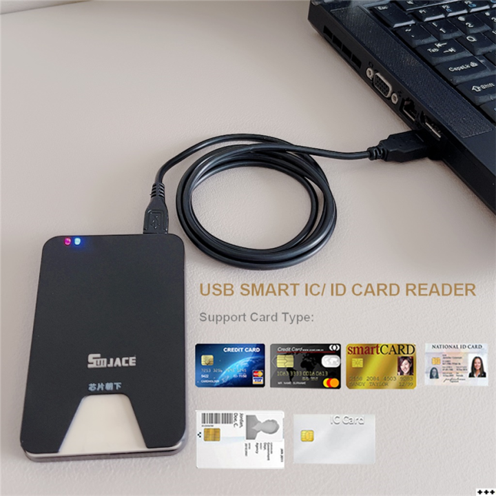 ￡USB Smart Card Reader For Bank Card IC/ID EMV card Reader for Windows ...