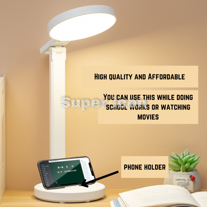 LED DESK LAMP USB ROUND | Lazada PH