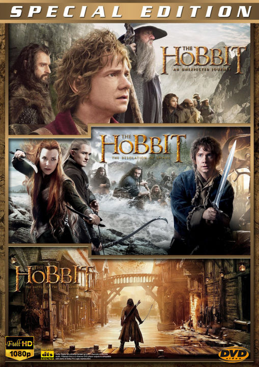 DVD The Hobbit Collection (2012-2014) -f624 | Lazada