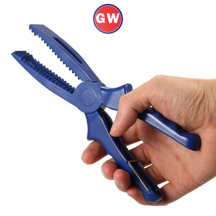 3 Colors Fishing Pliers Gripper Clamp Grip ABS Plastic Fish Lip Gripper ...