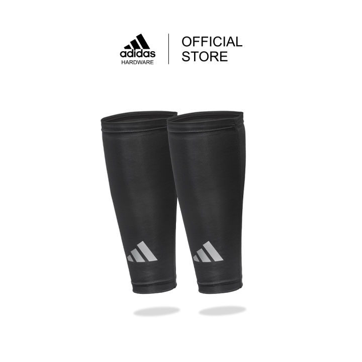 Adidas ปลอกน่อง สีดำ สีแดง สีขาว (Aeroready Compression Calf Sleeves ...