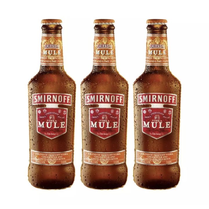 BEST- Smirnoff Mule Vodka Ginger Beer 330ml x 3 Bottles | Lazada PH
