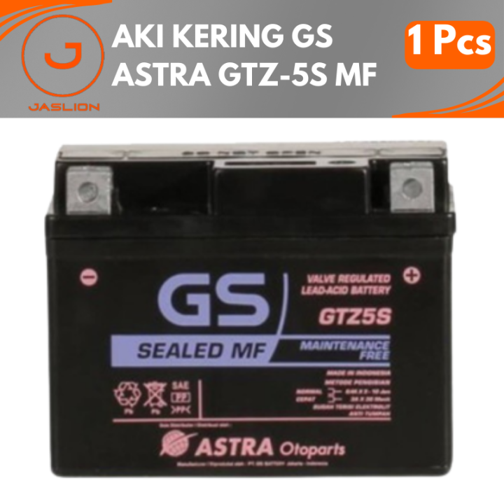 Aki Motor Honda Scoopy Beat Karbu/FI Vario 110 Mio Soul GTZ5S GS Aki Kering MF | Lazada Indonesia