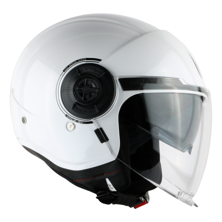 MT VIALE SV Plain SOLID Open Face Dual Visor Helmet (Free Clear Visor ...