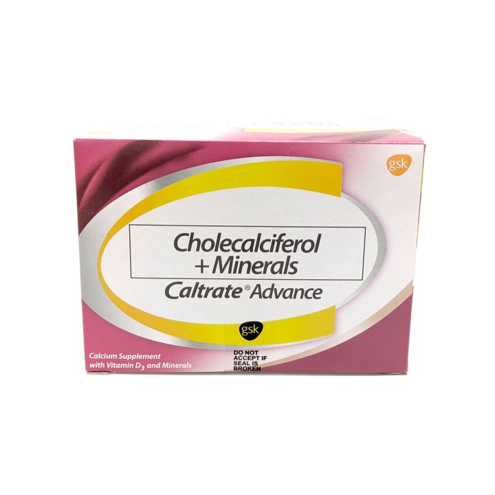 Caltrate Advance Tab 100's | Lazada PH