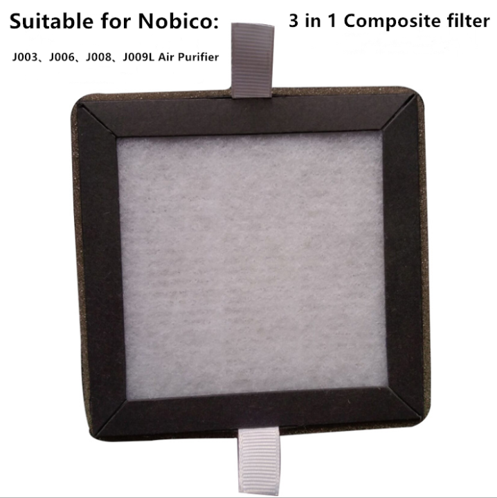 Nobico Máy Lọc Không Khí Để Bàn Bộ Lọc Tổng Hợp 3 Trong 1 | Lazada.vn