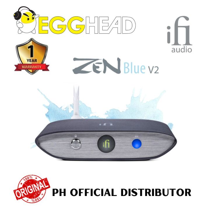 iFi Zen Blue V2 | HiFi Bluetooth 5.0 Receiver Desktop DAC for Streaming ...