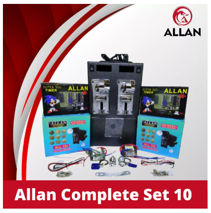 ALLAN Complete Set Pisonet Dual With Parts /High Power Relay Coinslot ...