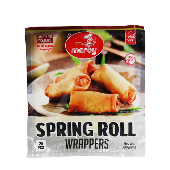 Marby Spring Roll Wrappers 25s | Lazada PH