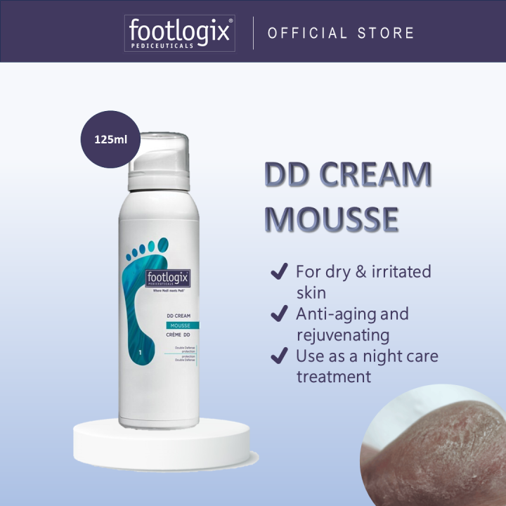 FOOTLOGIX DD Cream Mousse Formula with Spiraleen #1 (125ml) | Lazada