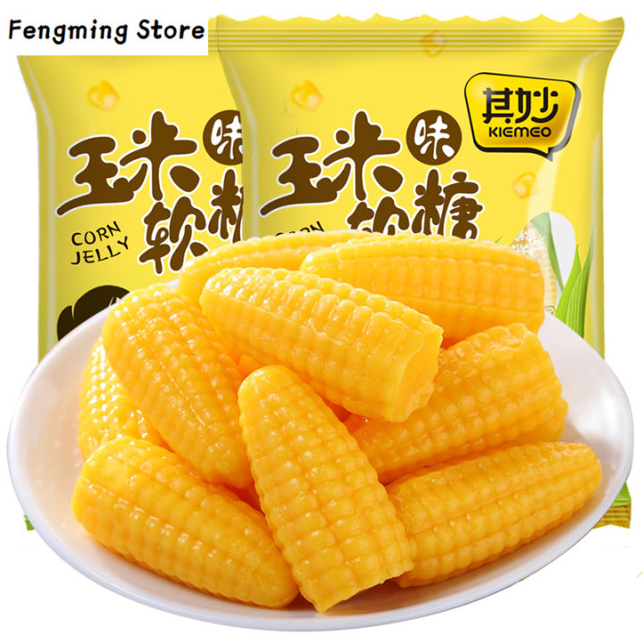 Corn candy soft fruit mixed flavor popcorn snack-500g | Lazada