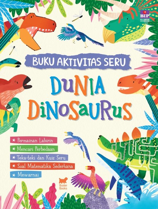 Buku Aktivitas Seru: Dunia Dinosaurus | Lazada Indonesia