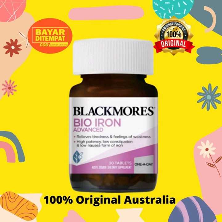 Blackmores Bio Iron Advanced - 30 tablets | Lazada Indonesia