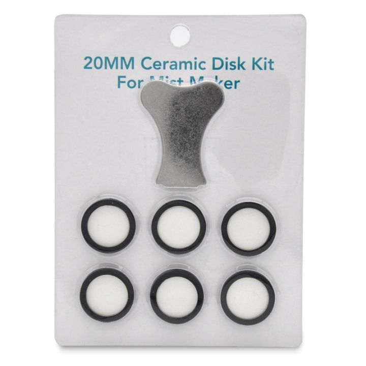 7Pcs Mist Maker Maintenance Kit, Ceramic Disk Ceramic Disk Key ...
