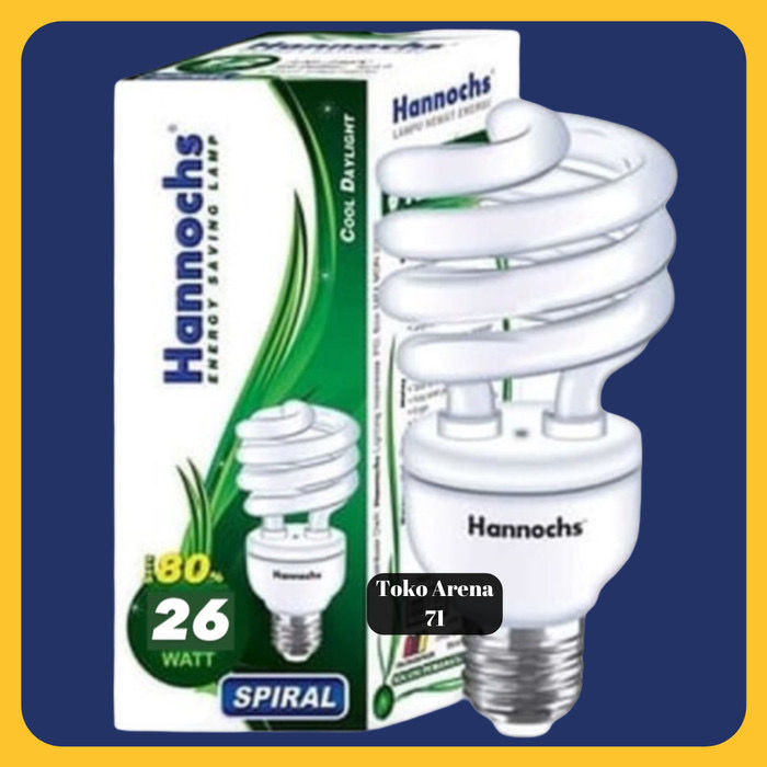 Hannochs Lampu Spiral Lampu Ulir 26W 26 Watt | Lazada Indonesia