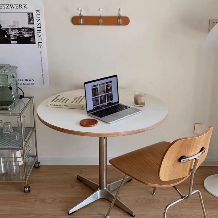 Classic round Table โต๊ะกลมสไตล์เกาหลี โต๊ะโฮมคาเฟ่ | Lazada.co.th