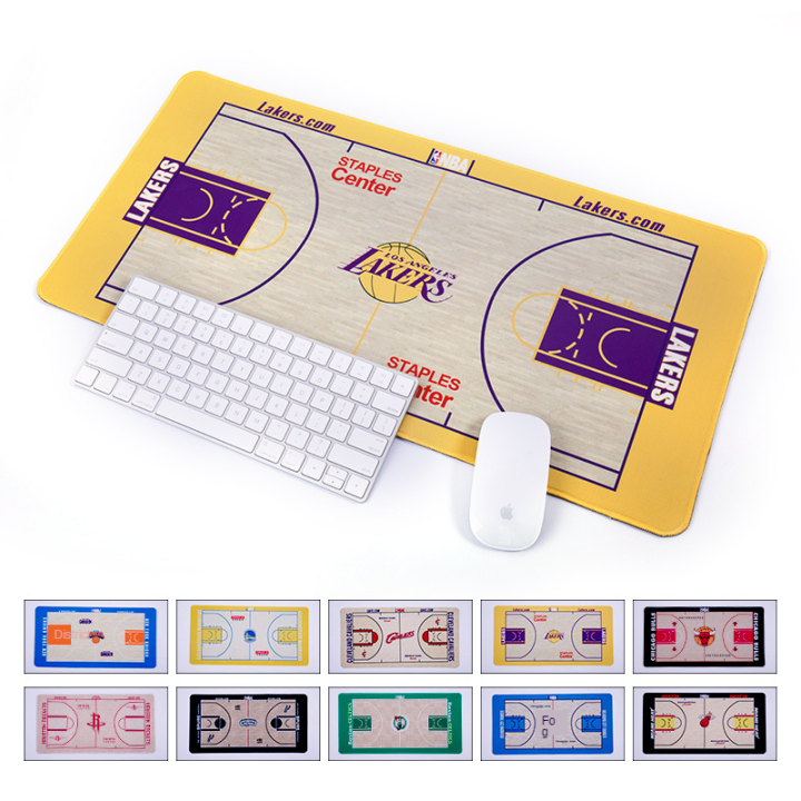 YT Mouse Pad Super Large NBA Periphery Lakers Warrior Knight Creative ...