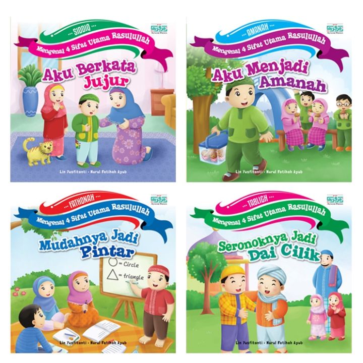 Azmar Prima Mengenal 4 Sifat Utama Rasulullah | Lazada