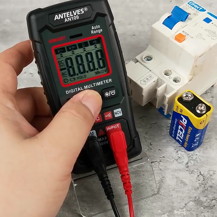 AN109 Intelligent Digital Multimeter with No Contact Voltage Detection ...