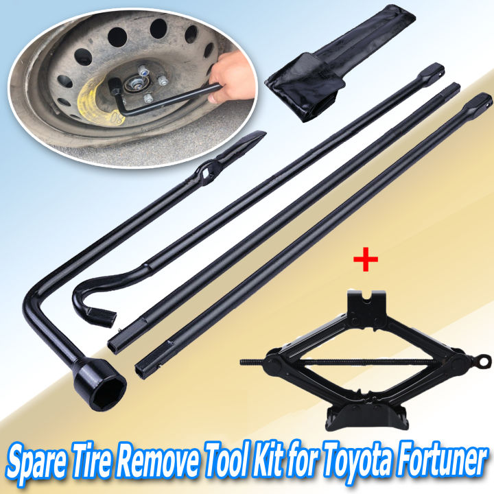 For Toyota FORTUNER Spare tire remover Reserve tire remover Wheel ...