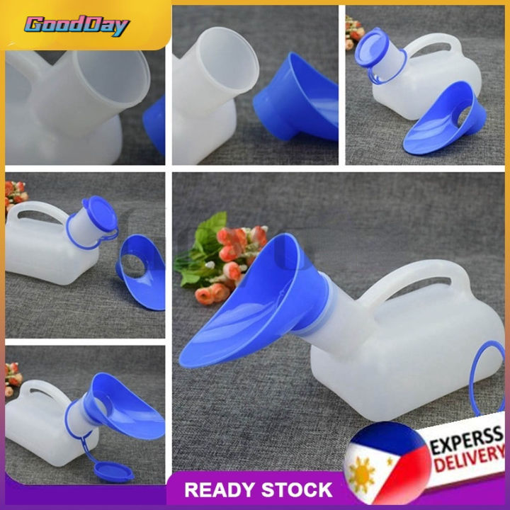 【Available】1000ML Female Male urinal Unisex Camping Portable PE Urinal ...