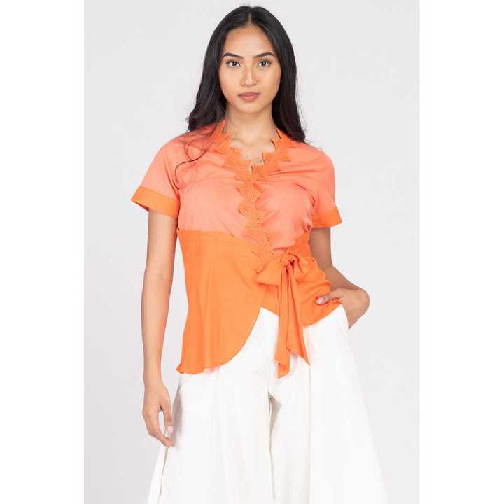 Vivid Optimism Vertie Short Sleeves Top | Lazada PH