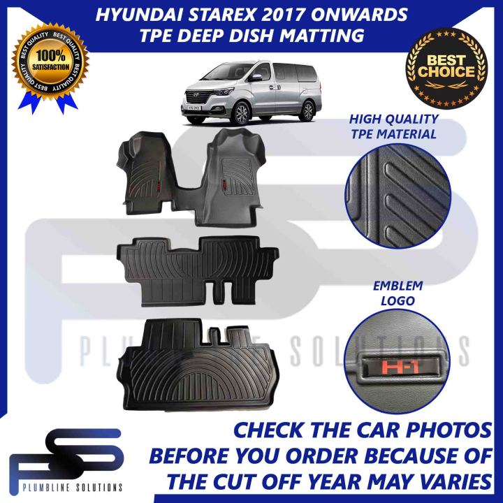 TPE Deep Dish Matting for Hyundai Starex 2017 2018 2019 2020 2021 High ...
