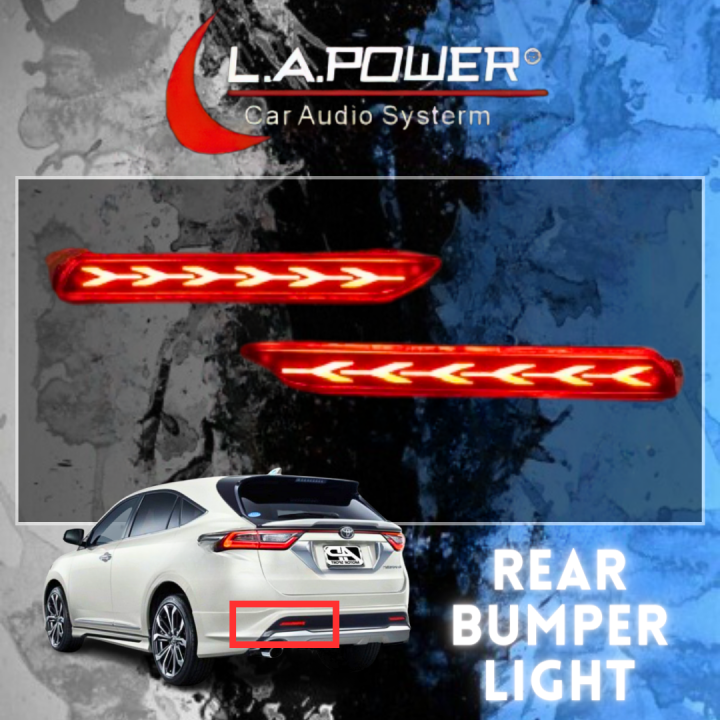 TOYOTA HARRIER REAR BUMPER LIGHT REFLECTOR LAMP | Lazada