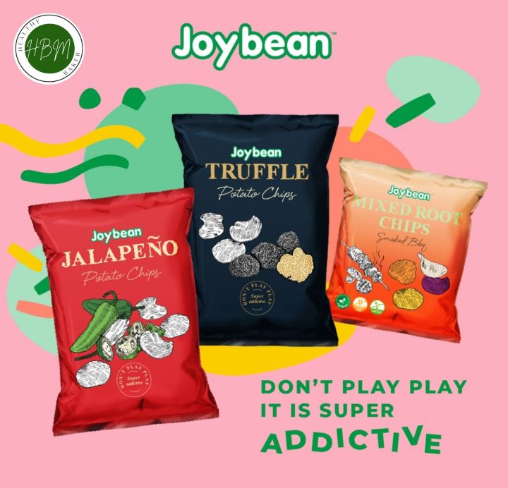 Joybean Jalapeño / Truffle Potato Chips 50g / POTATO CHIP/ SNACK | Lazada